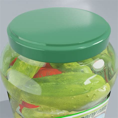3d Jar Pickled Model Turbosquid 1395816