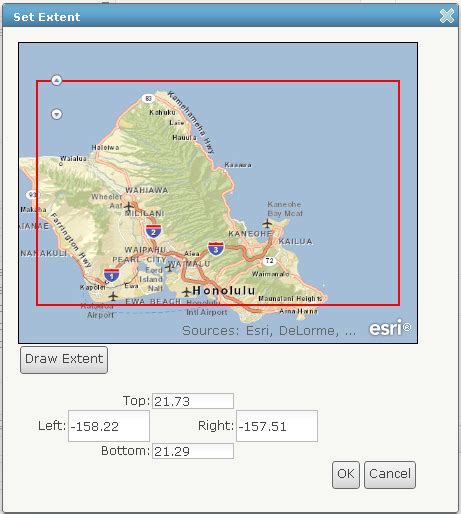 Initial Extent Web Map Vs Web App Esri Community