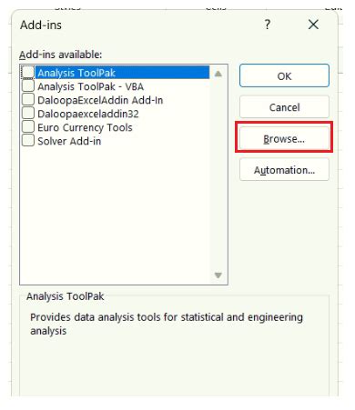 Steps To Install NET Add In