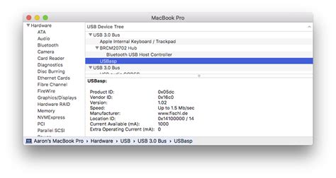 Programming Avrs Using A Usbasp On A Mac