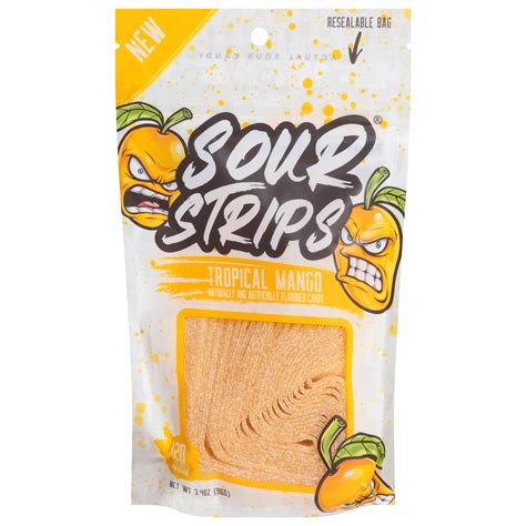 Sour Strips Tropical Mango Candy Shop Candy At H E B