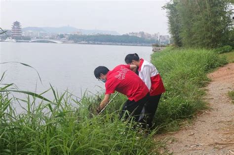 珍爱地球公益捡跑，他们一起践行文明惠州新风尚活动公园东江