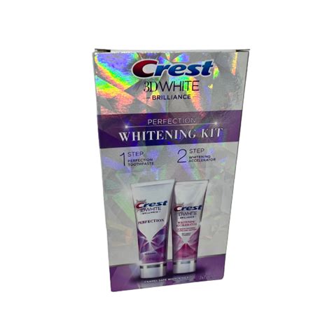Crest 3d White Brillance 2 Step Toothpaste Kit Chockablocked