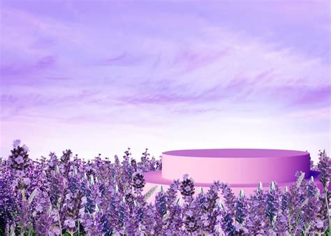 Premium Photo Lavender Flowers Background Lavender Field