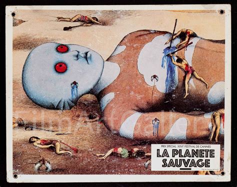 Fantastic Planet La Planete Sauvage Movie Poster 1973 Lobby