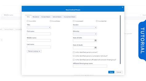 Sas Intelligence And Investigation Management Object Lookup Control