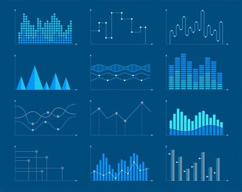 Infographic Data Graphs And Charts Vector
