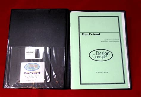 Penfriend Software And Manual For Acorn Archimedes Risc Os By Design Concept £29 99 Picclick Uk