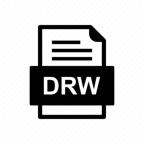 Document Drw File Format Icon Download On Iconfinder