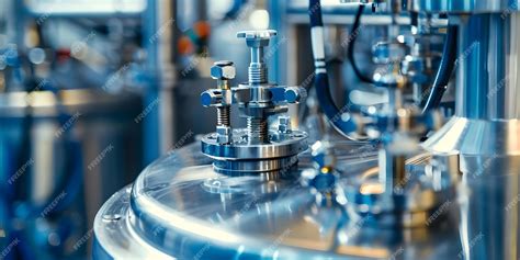 Automated Bioreactors Control Growth In Fermentation Systems For Bioprocessing Concept