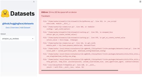 nlp viewer error · issue 811 · huggingface datasets · github