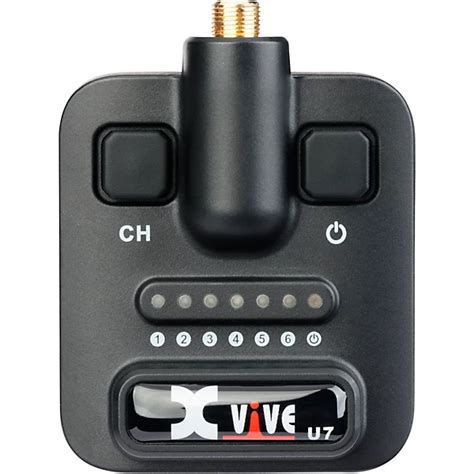 Open Box Xvive U7 Saxophone And Trumpet Wireless System Regular Black