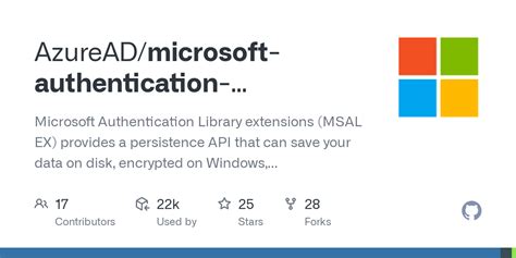 Github Azureadmicrosoft Authentication Extensions For Python Microsoft Authentication