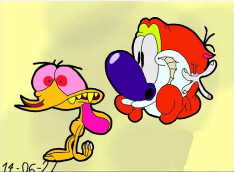 Ren And Stimpy On The Rns Club Deviantart