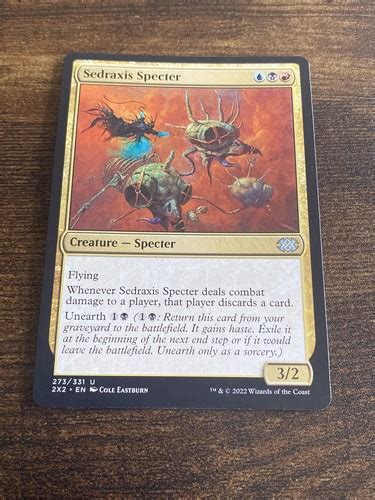 Sedraxis Specter 273 331 Double Masters 2022 Mtg Magic The Gathering D2327 Ebay