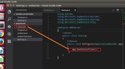 serving static content with asp core