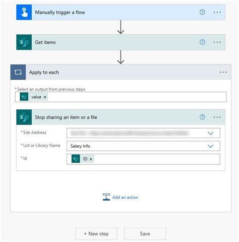 Power Automate Restrict Sharepoint Item Access To Specific Users