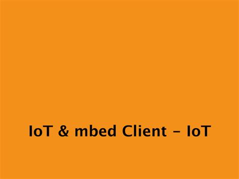Maker Of Things The Open Iot Cloud For Makers Chapter Ppt