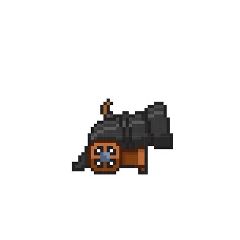 Canon Dans Pixel Art Style 22276388 Art Vectoriel Chez Vecteezy