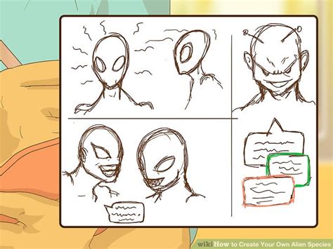 How To Create Your Own Alien Species 11 Steps With Pictures