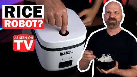 Testing The As Seen On Tv “rice Robot” A 40 Kitchen Gadget Freakin Reviews