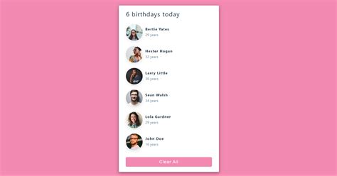 Github Iamausafhussainreact Birthday Reminder