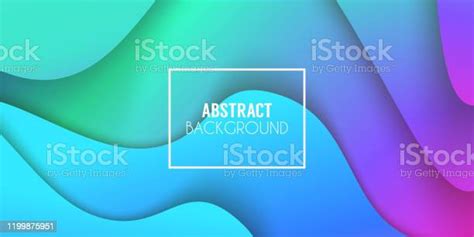 다채로운 그라데이션 추상 배경입니다 유체 동적 모양 구성 0명에 대한 스톡 벡터 아트 및 기타 이미지 0명 3차원 형태