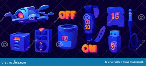 Vector Technology Usb Battery And Connector Set 276976886