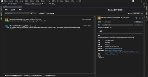 WinUI 更新到 NET 步驟