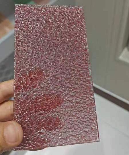 Ral Color Translucent Pattern Glass Hhg Glass