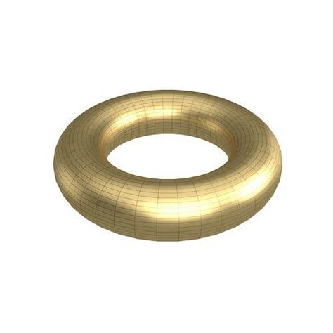 3d Model Torus Geometric V1 005 Vr Ar Low Poly Cgtrader