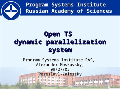 ppt open ts dynamic parallelization system dokumen tips