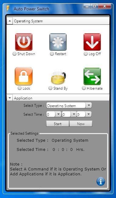 Turn Off Hibernate Pc And Close Running Applications At Specified Time