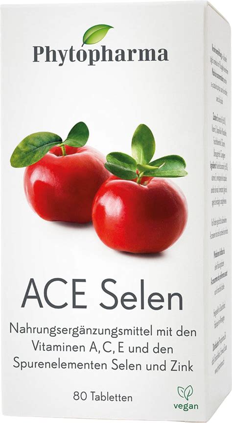 Ace Sélénium 80 Comprimés Phytopharma Boutique En Ligne Vitalabo