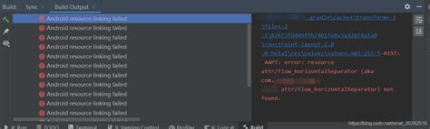 Android Resource Linking Failed报错andrios Resuorce Linking Failed Csdn博客