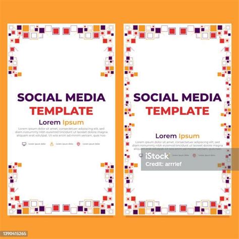 삼각형 기하학적 모양 소셜 미디어 스토리 템플릿 디자인 0명에 대한 스톡 벡터 아트 및 기타 이미지 0명 개념 개념과