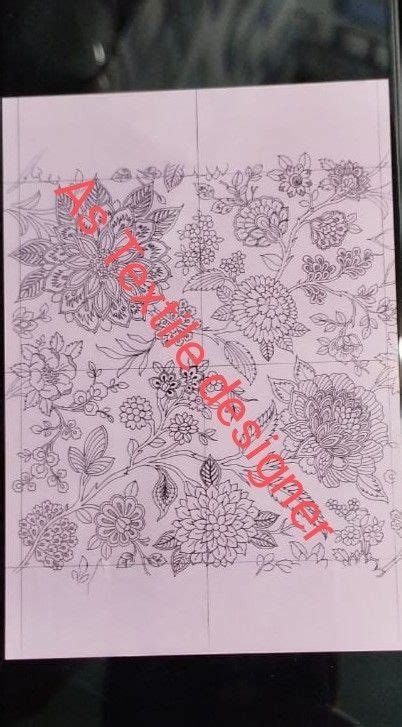 As Textile Designer Print Design Pattern Textile Design Flower Art Images