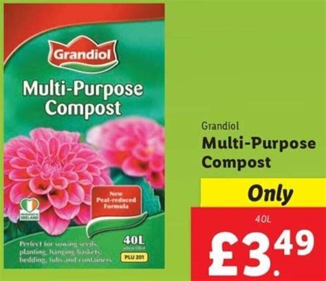 Multi Purpose Compost 40L X 2 Via Lidl Plus App Hotukdeals