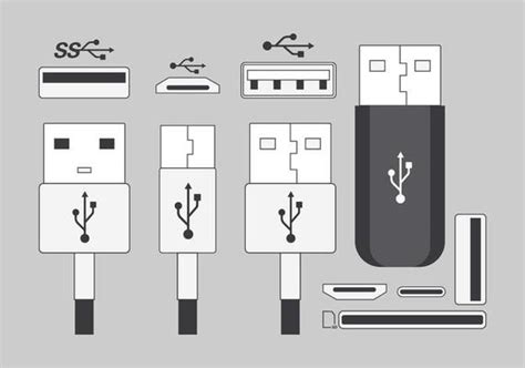 Usb Vector Art Icons And Graphics For Free Download