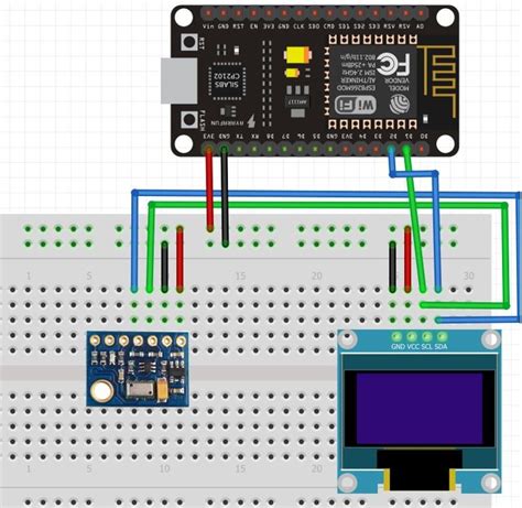 Esp8266 Nodemcu With Ms5611 Barometric Pressure Sensor