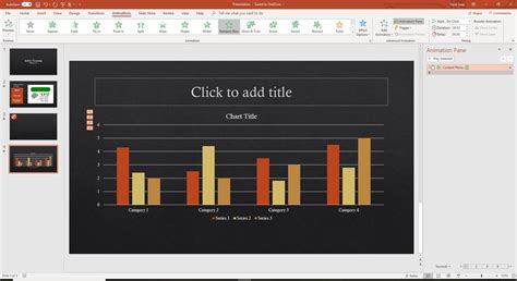 Animate Specific Parts Of A PowerPoint Chart