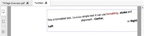 Editing Formatted Text In PDF Using Master PDF Editor