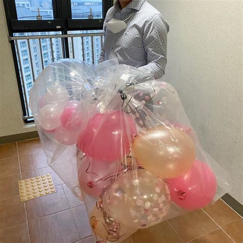 파티빵빵 여봉~ 잘부탁해 💕 풍선새벽배송 🙈 풍선배달 풍선로켓배송 풍선새벽배송 연예인풍선