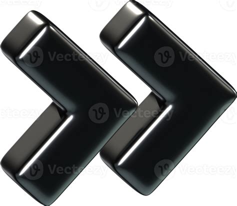 Two Arrows 3d Color 43205929 Png