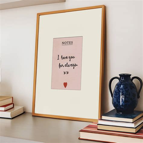 Personalised Love Notes Print By Tulastra Studio Personalised Love Notes Print By Tulastra Studio