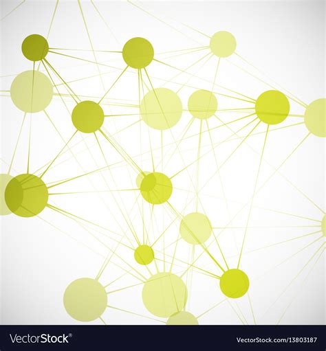 Network Connect Or Molecule Set Royalty Free Vector Image
