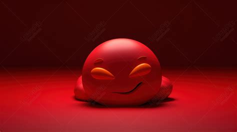 생생한 3d 렌더링 눈에 띄는 빨간색 배경의 졸린 이모티콘 스트라이크 배경 빨간색 배경 3d 이모티콘 배경 이미지 Hd 스트라이크 빨간색 3d 이모티콘 배경