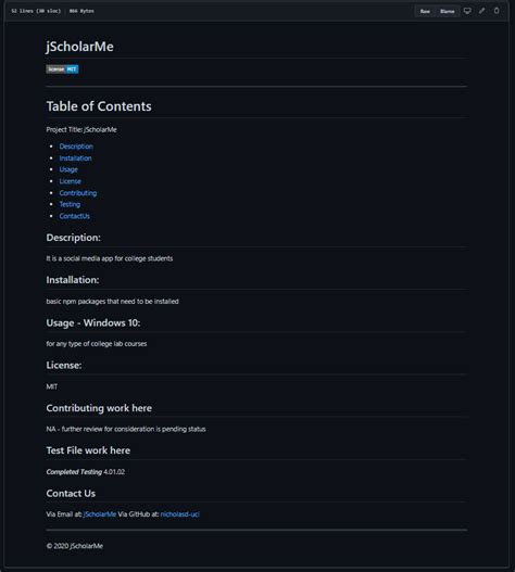 goodreadmegenerator every developer needs a good readme md file in