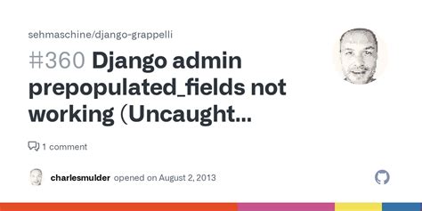 django admin prepopulated fields not working uncaught typeerror object [object object] has no