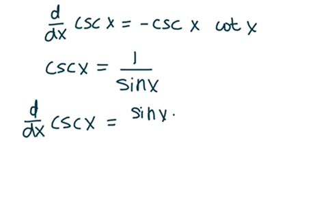 Solved For The Following Exercises Use The Quotient Rule To Derive The